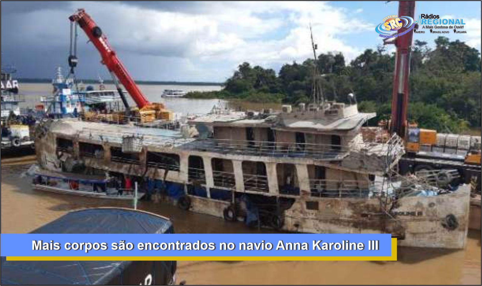 Mais corpos são encontrados no navio Anna Karoline III - Rádios Regional